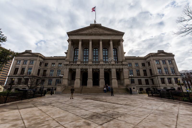 Georgia State Capitol Building in Atlanta, Georgia Editorial ...