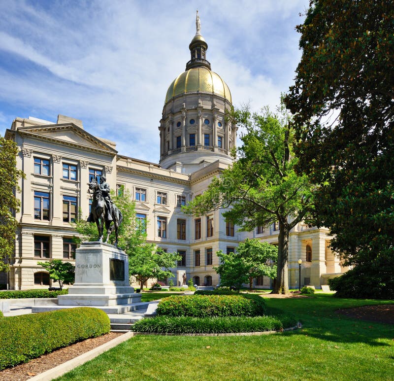 Georgia State Capitol Building in Atlanta, Georgia Stock Image - Image ...