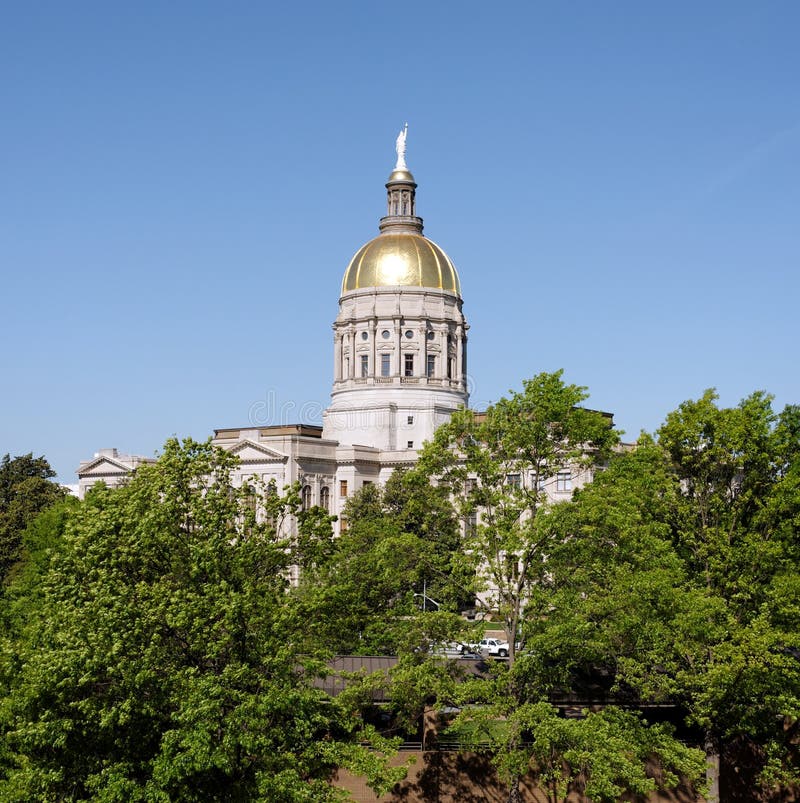 Georgia State Capitol Building Stock Photo - Image of capitol, georgia ...