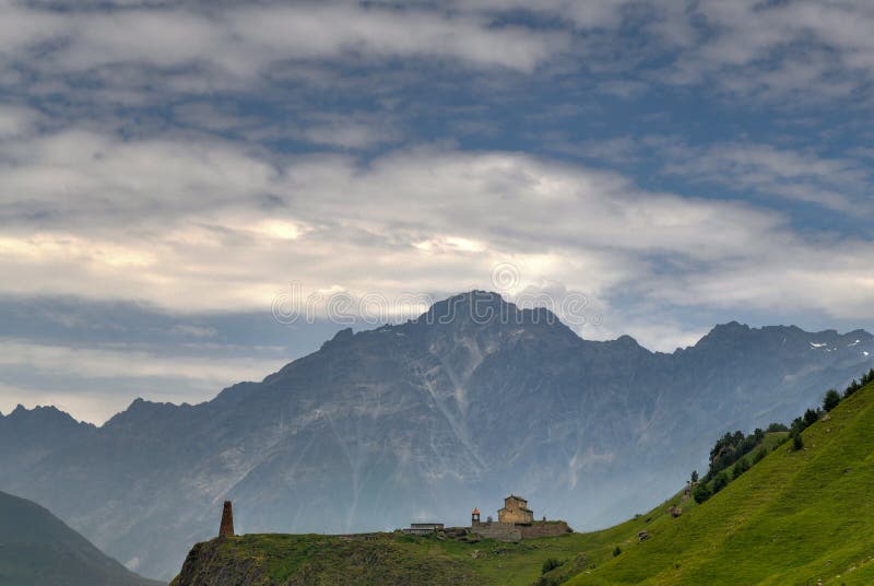 Georgian Countryside -Goristsikhe, Georgia Stock Image - Image of ...