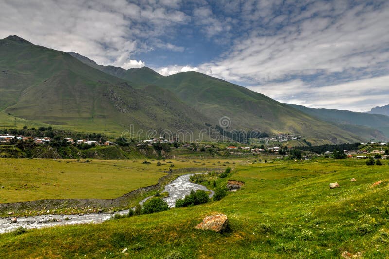 Georgian Countryside -Goristsikhe, Georgia Stock Image - Image of ...