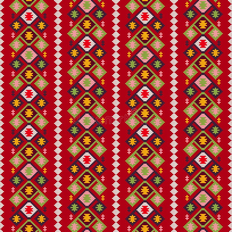 Georgian pattern stock vector. Illustration of national - 43831730