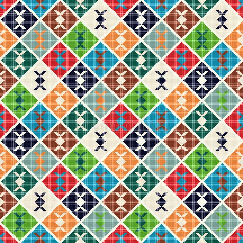 Georgian Embroidery Pattern 7 Stock Vector - Illustration of national ...