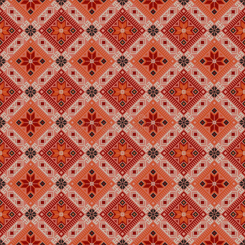 Georgian Embroidery Pattern 47 Stock Vector - Illustration of geometric ...