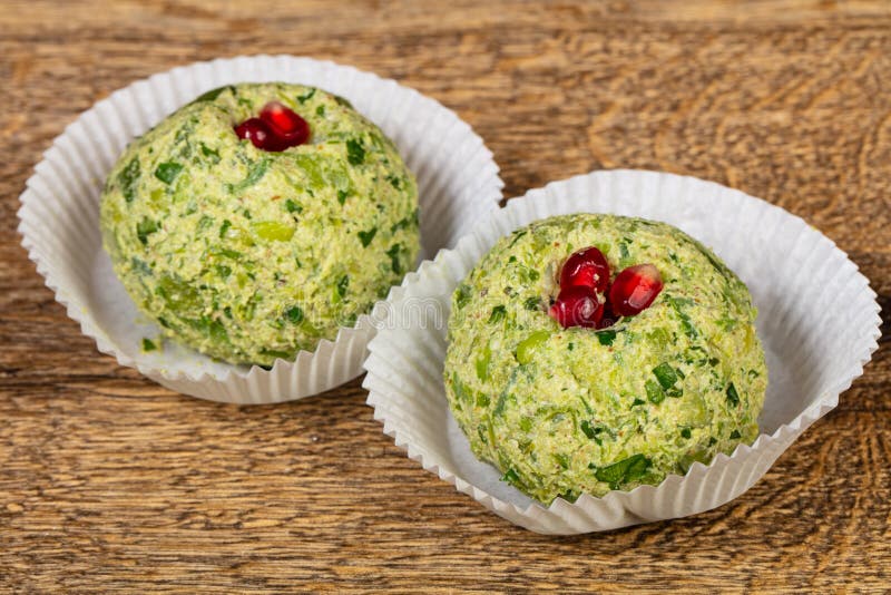 Georgian traditional Phali stock image. Image of lettuce - 134912355