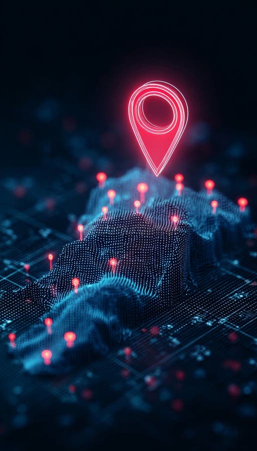 Geospatial Information System Stock Illustrations – 417 Geospatial ...