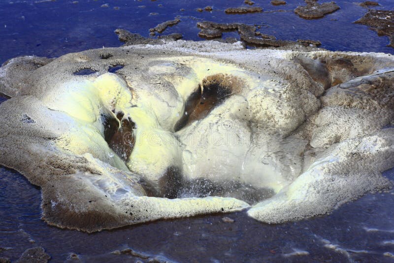 Geothermal Area Hveravellir Stock Photo - Image of geothermal, chamber ...