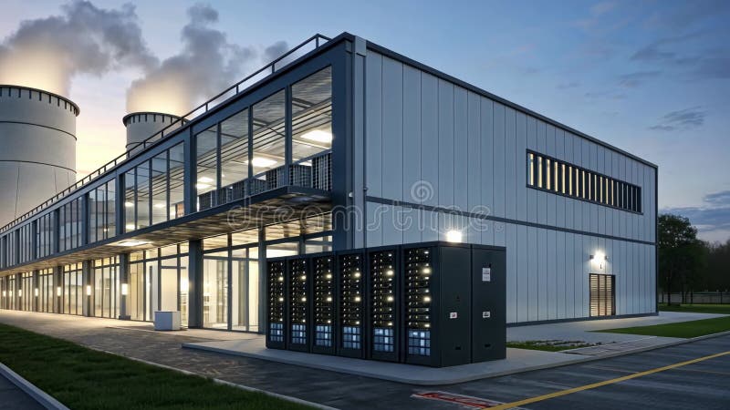 Geothermal Energy Powers a Sleek Building Filled with Computer ...