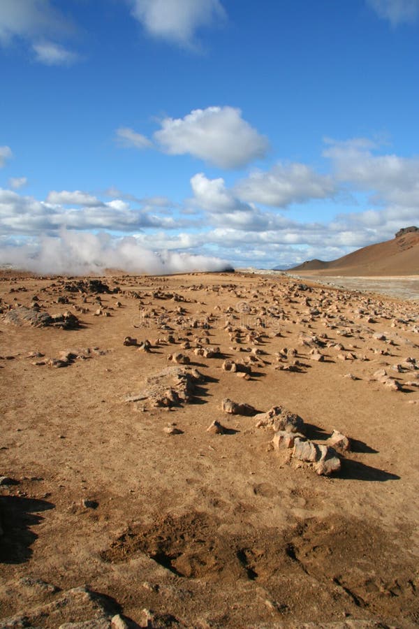 Geothermal field stock photo. Image of pots, field, north - 3409176
