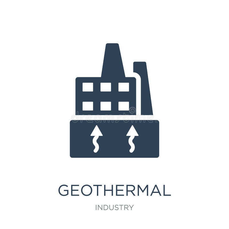 Geothermal symbol stock vector. Illustration of data - 30549147