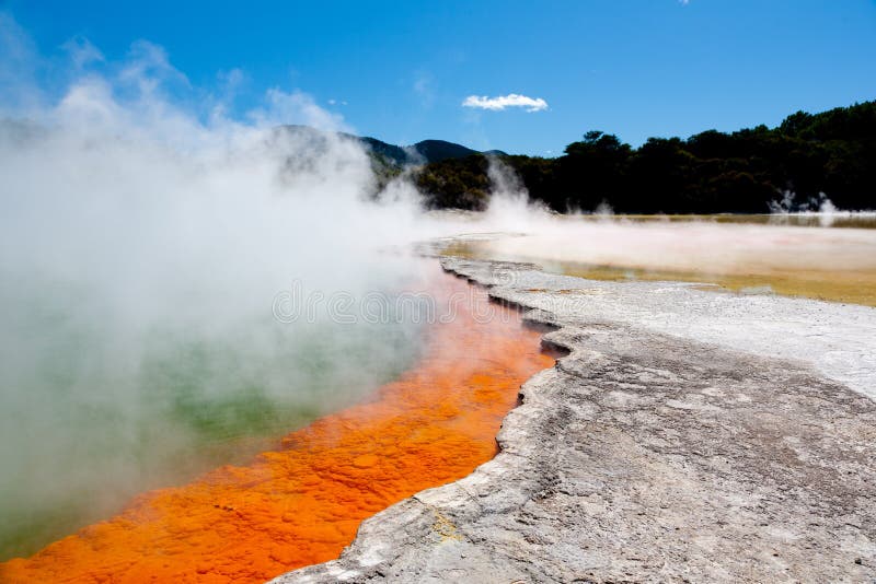 Geothermal pool stock photo. Image of holiday, clear - 19731090