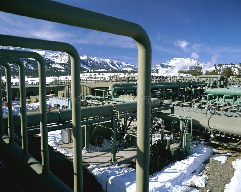 Geothermal Power Station stock photo. Image of geothermal - 8345318