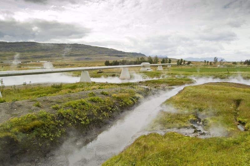 Geothermal spring stock photo. Image of energy, hydrochloric - 17760556