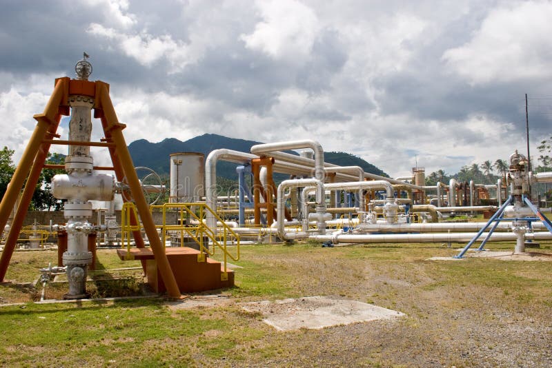 Geothermal Power Plant stock image. Image of development - 34272233