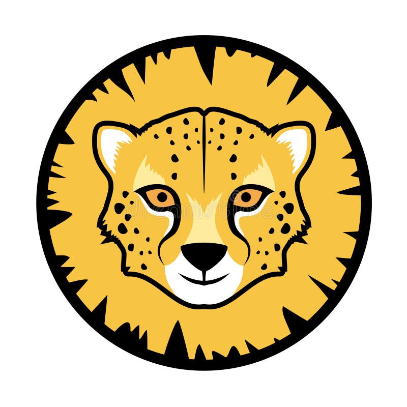 Gepard Face Stock Illustrations – 35 Gepard Face Stock Illustrations ...