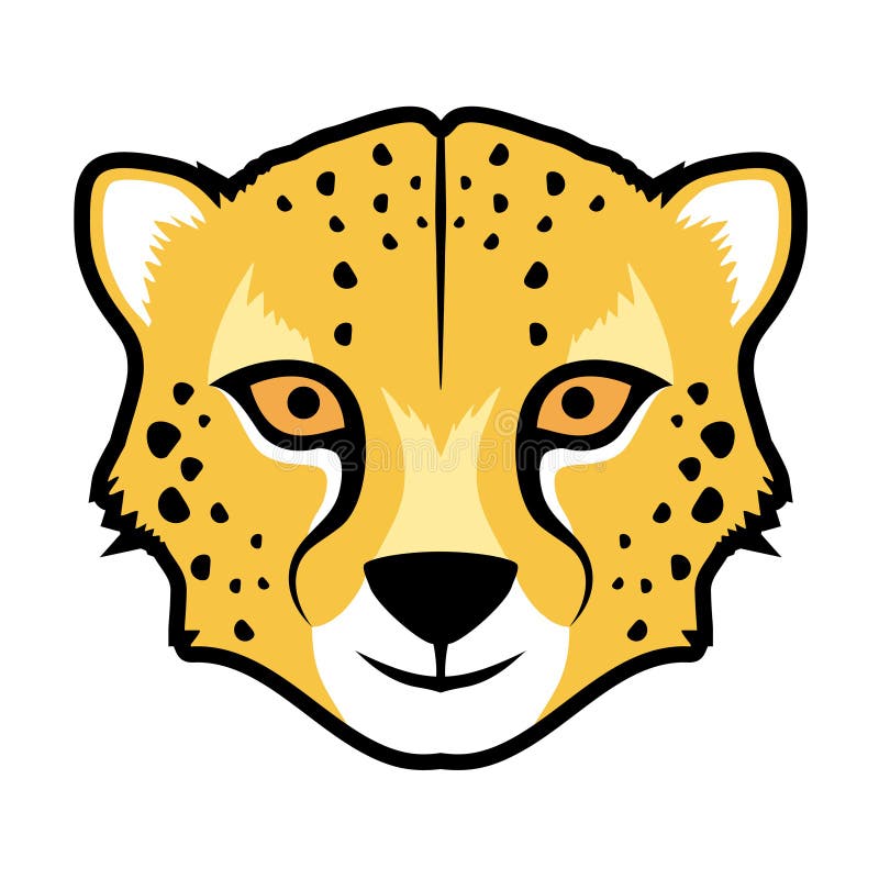 Gepard Face Stock Illustrations – 35 Gepard Face Stock Illustrations ...