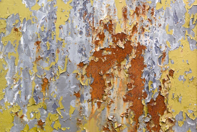 Gepelde Verf Op De Muur Van Een Troosteloos Gebouw in Verlaten Pripyat ...