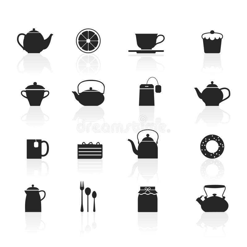 Instructies Voor Het Maken Van Thee Vector Illustratie - Illustration ...