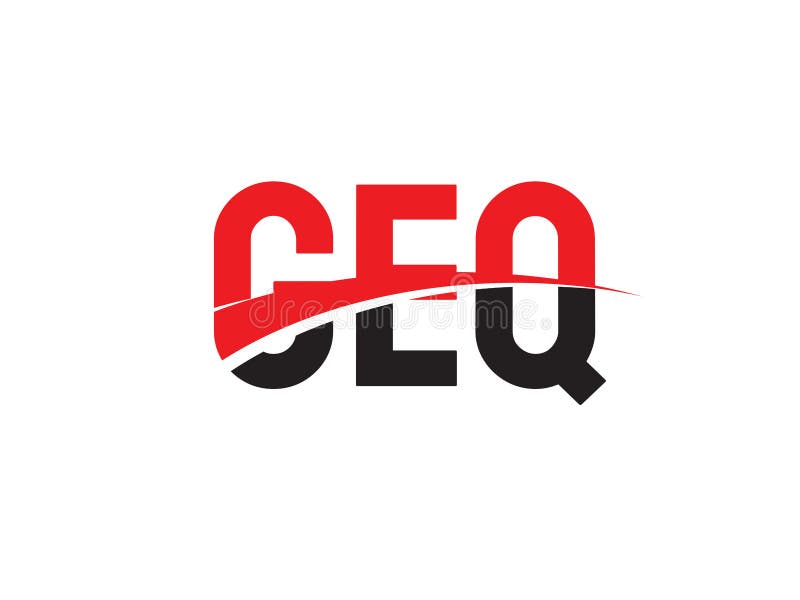 GEQ Letter Initial Logo Design Vector Illustration Stock Vector ...