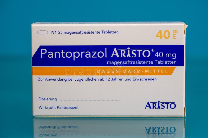 Gera, Germany - MAR 17, 2022: Packages of Pantozol . Pantozol Pills in ...