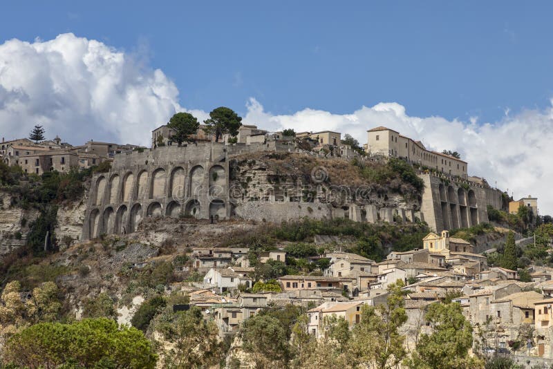 Gerace, Calabria, Italy stock photo. Image of gerace - 23887192