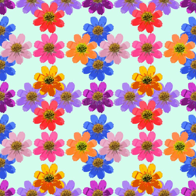 Geranium, Cranesbill, Pelargonium. Seamless Pattern Texture Stock ...