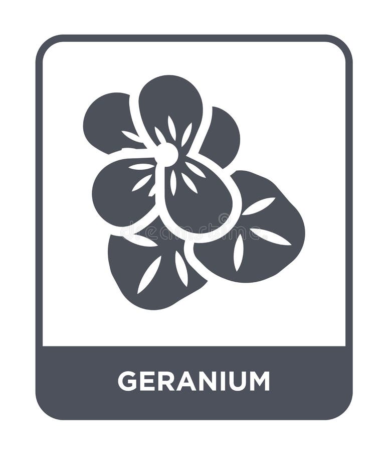 Geranium Icon from Nature Outline Collection. Thin Line Geranium Icon ...