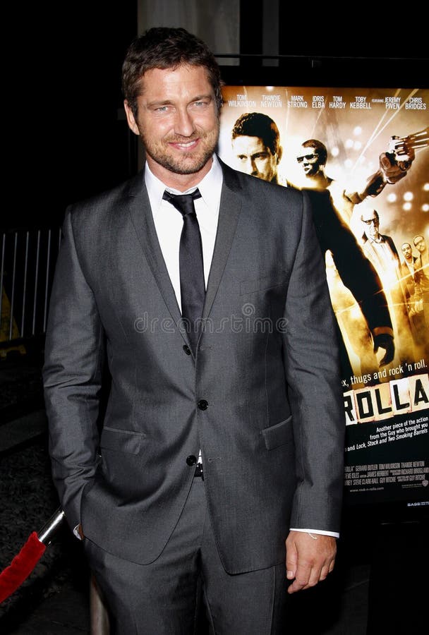 Gerard Butler redaktionelles bild. Bild von kalifornien - 55781815