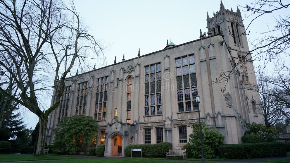 Gerberding Hall at University of Washington Editorial Stock Photo ...