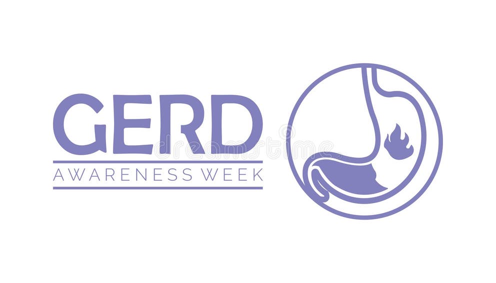 GERD Awareness Week is Observed Every Year on November. Medical Healthcare Awareness Concept ...
