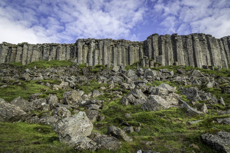 Gerduberg stock image. Image of hnappadalur, scandinavia - 44184907