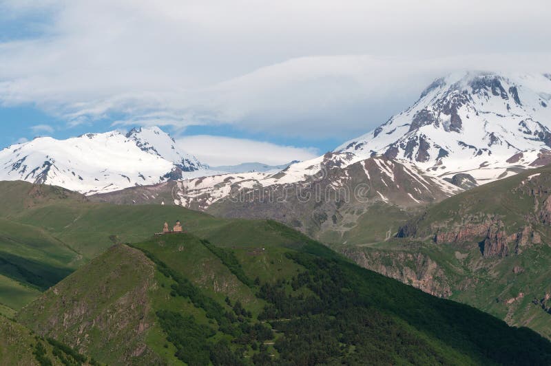 Gergeti Trinity Church or Tsminda Sameba - Holy Trinity Church Georgia ...