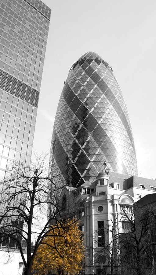 The Gerkin, London editorial photography. Image of buildings - 61580497