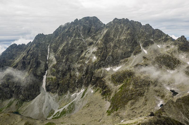 Gerlach Peak stock photo. Image of passes, pond, scree - 48263742