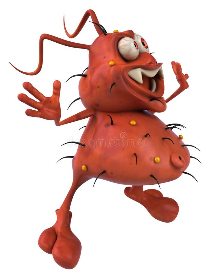 Germ stock illustration. Illustration of medical, bugs - 13057370