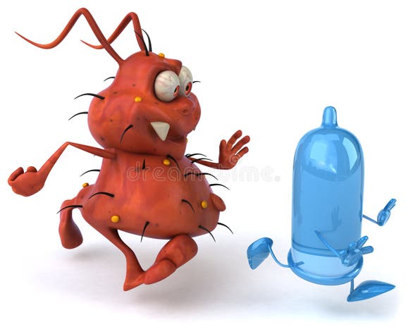 Germ stock illustration. Illustration of character, illustrated - 15470590