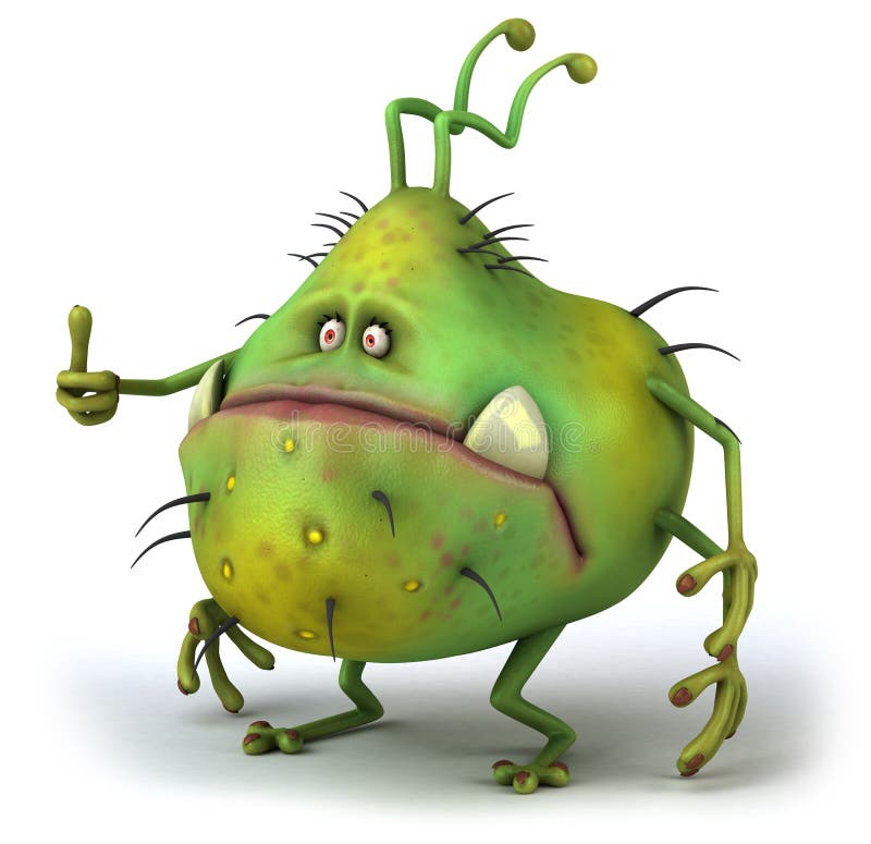 Germ stock illustration. Illustration of aids, character - 22645046