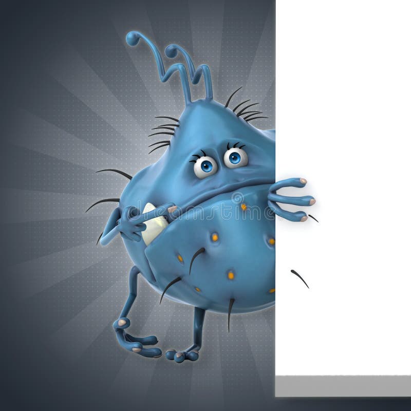 Germ stock illustration. Illustration of illustrated - 77897897