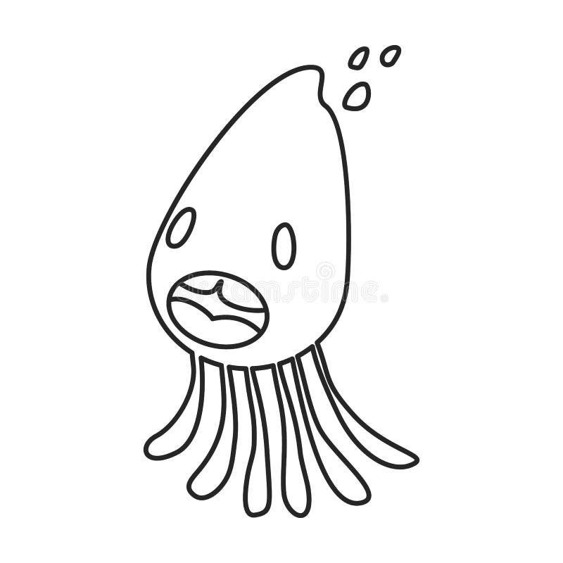 Germ of Bacteria Vector Icon.Outline,line Vector Icon Isolated on White ...