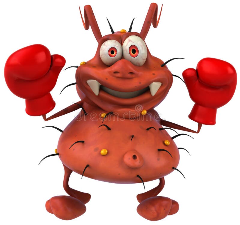 Germ boxing stock illustration. Illustration of illustrated - 18374724