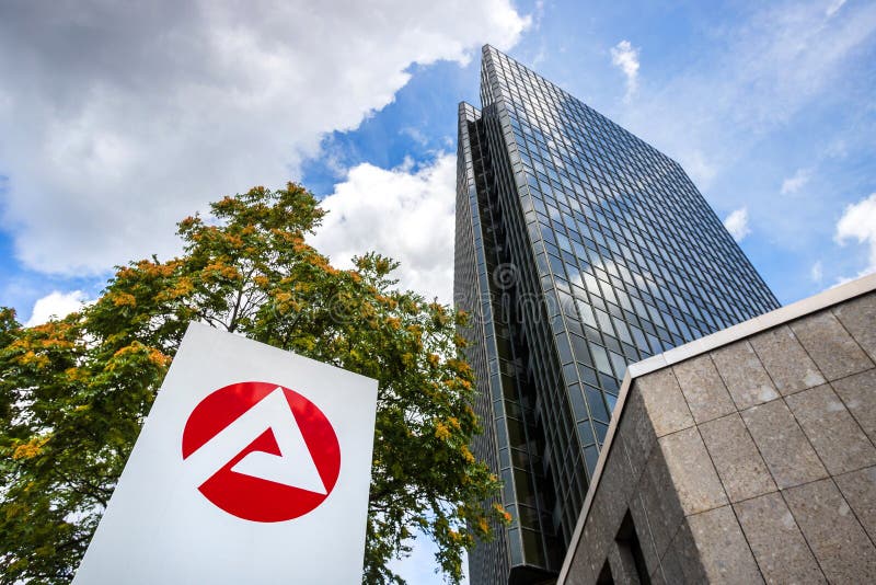 German Agency for Work Symbol Stock Photo - Image of german, building ...