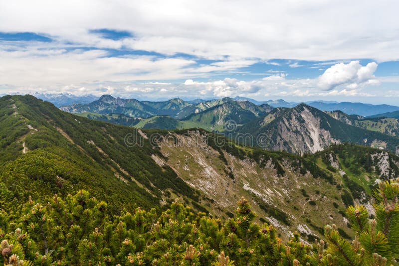 German Alps stock image. Image of forest, hiking, alps - 36333809