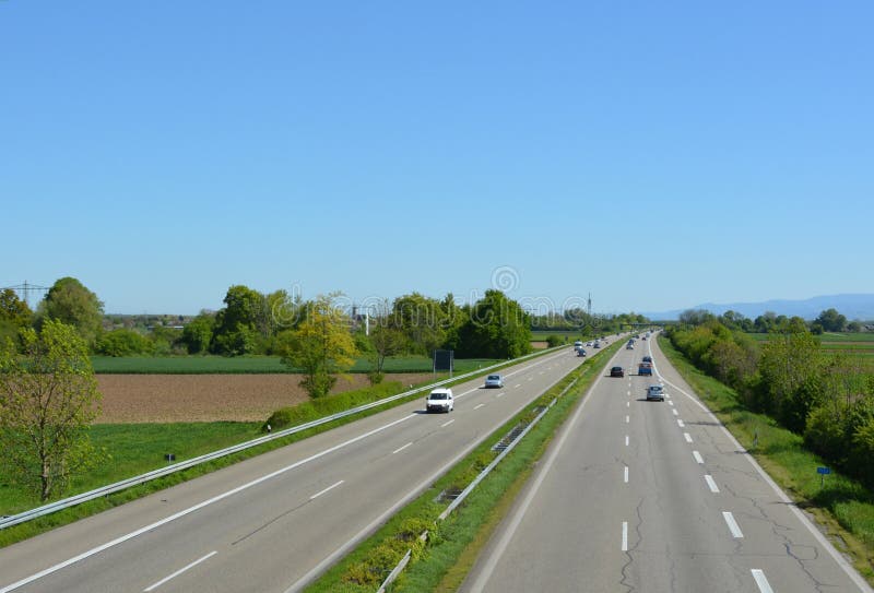 German Autobahn stock photo. Image of autobahn, angle - 89094994
