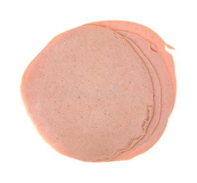 German baloney stock photo. Image of beef, round, background - 38403108