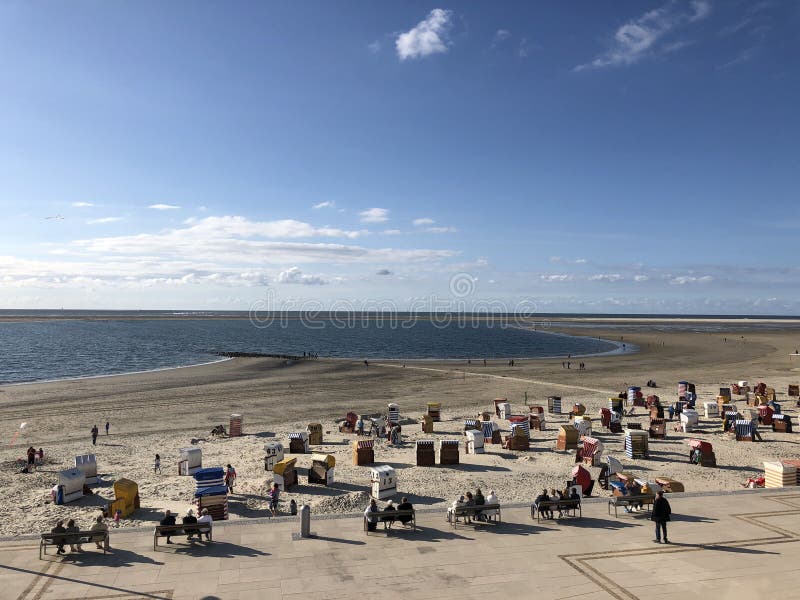 German beach chairs editorial stock image. Image of ocean - 186300099