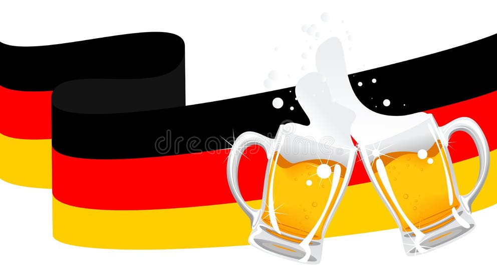 German beer stock vector. Illustration of symbol, beer - 13438690