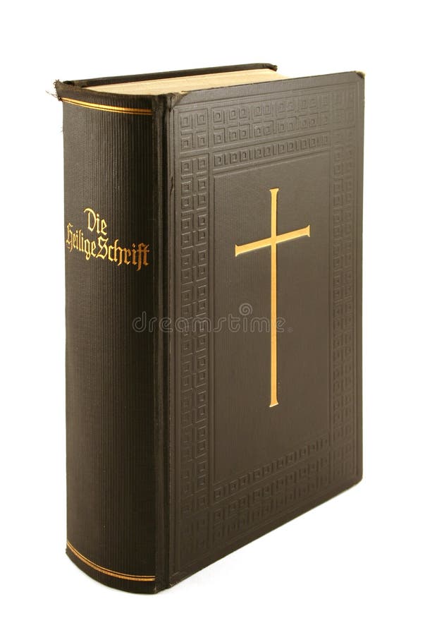 German Bible of Martin Luther from 1914 is a Very Old and Antique ...