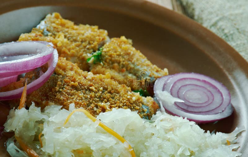 German Brathering stock image. Image of dish, brathering - 256912373