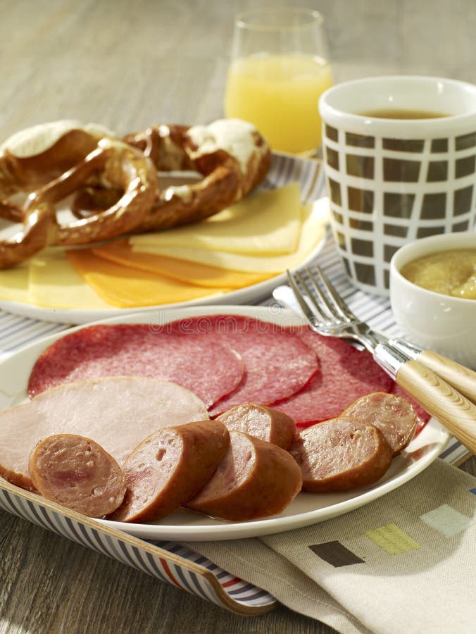 German breakfast stock image. Image of breakfast, cold - 23703943