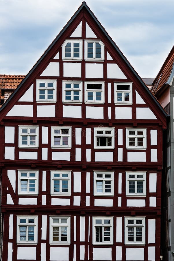 German building stock image. Image of timbered, architecture - 41628525